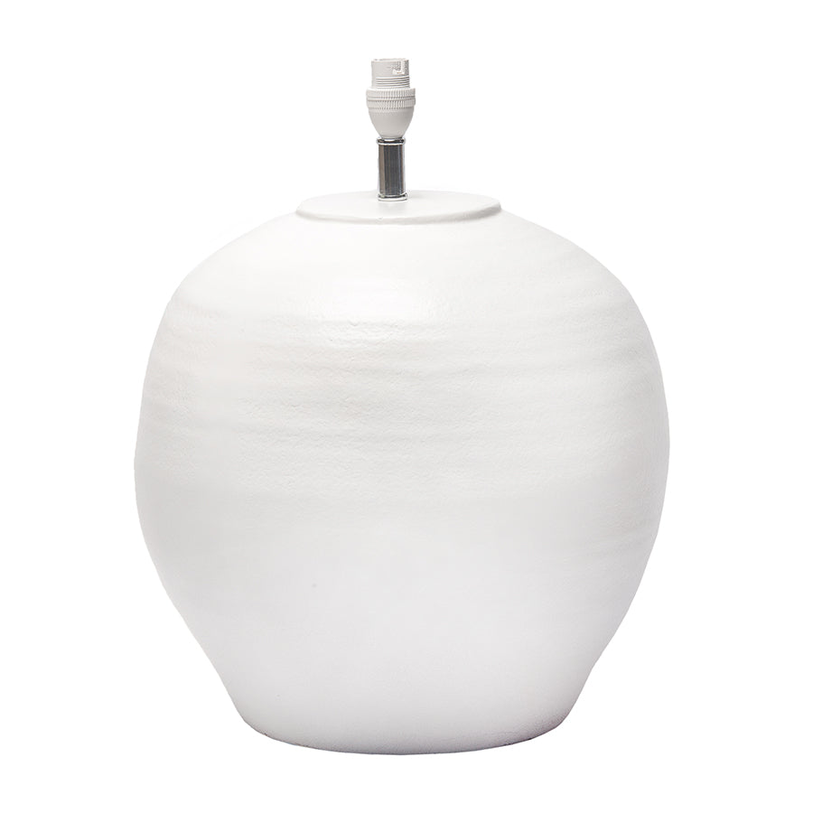 Pot Lamp Base | White – Homestead Decor